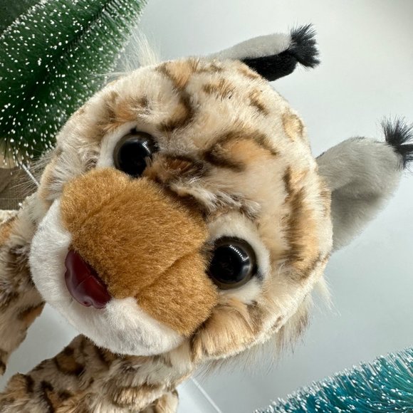Wild Republic | Toys | Wild Republic Cuddlekins Bobcat Spotted Plush ...